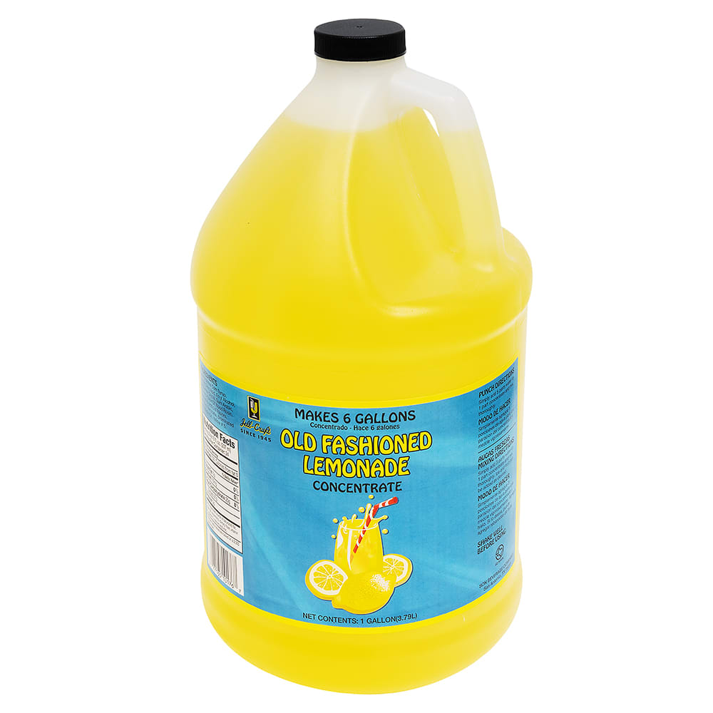 Jell-Craft 1 gal Lemonade Beverage Base Concentrate (10176)