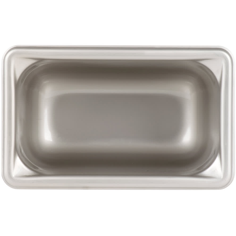 Vollrath 30942 Super Pan V® Ninth Size Steam Pan - Stainless Steel