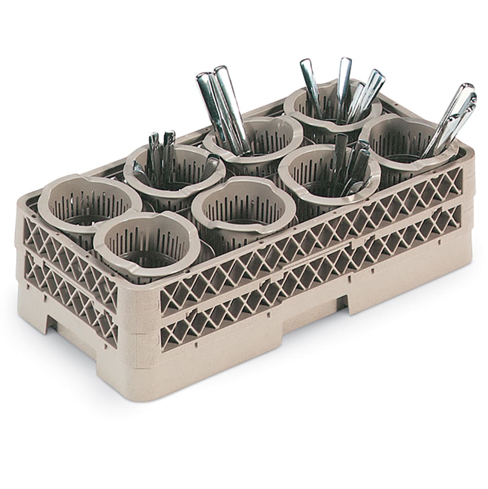 Vollrath HR1370 Flatware Dishwasher Rack - Half-Size, (8) Cylinders ...