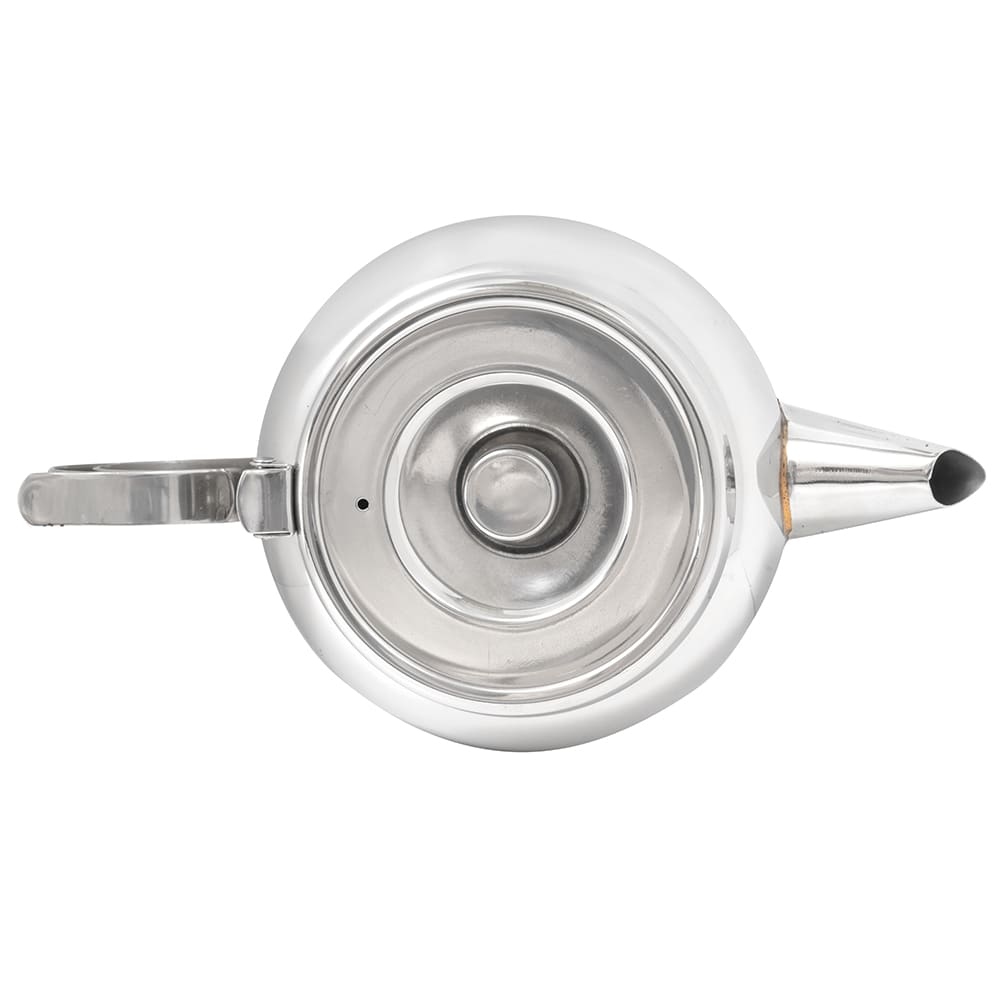 Browne Stackable Teapot, 48 oz, 18/8 Stainless Steel, Stackable (515154)