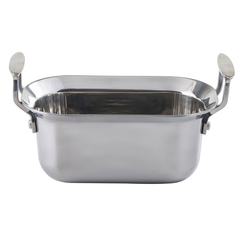 Tablecraft 123512 1/4 Size Induction Steam Table Pan w/ Handles - 18 1/ ...