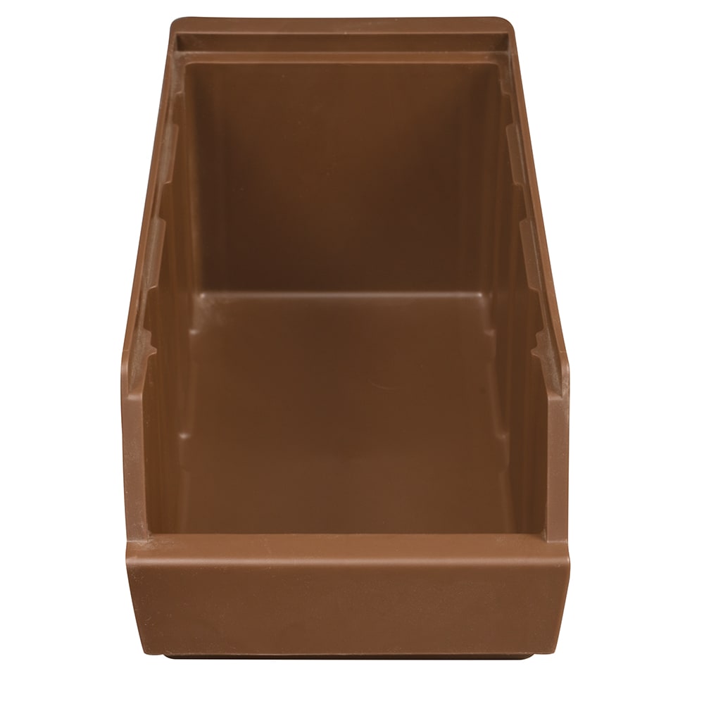 Cambro 5412CBP131 Condiment Bin - Dark Brown