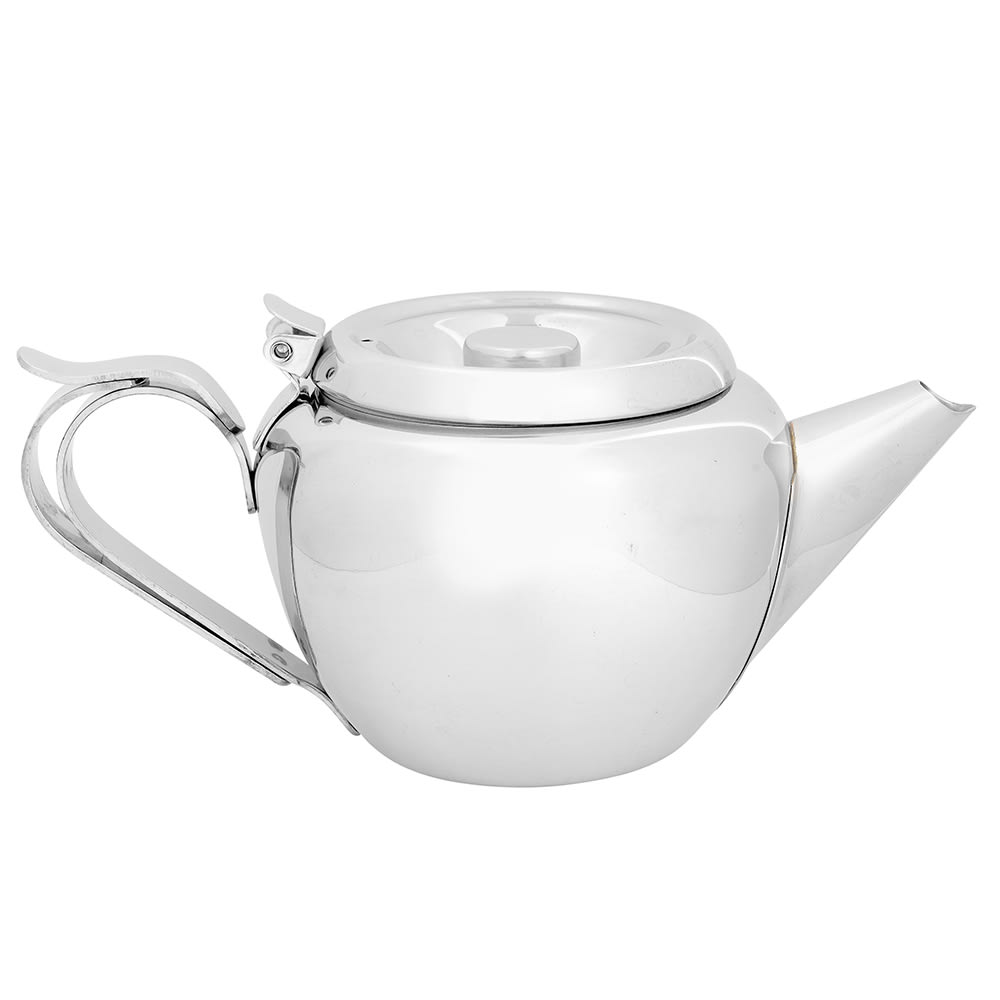 Browne Stackable Teapot, 18/8 Stainless Steel, 20 oz, Stackable (515151)
