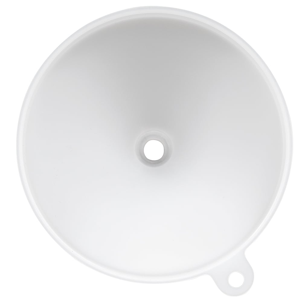 Winco PF-16 16 oz Funnel - Plastic, White