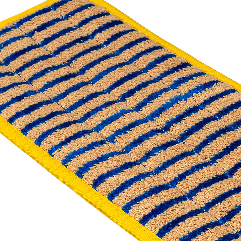 Rubbermaid FGQ81000YL00 18" Hygen Super Scrubber Mop - Microfiber, Yellow
