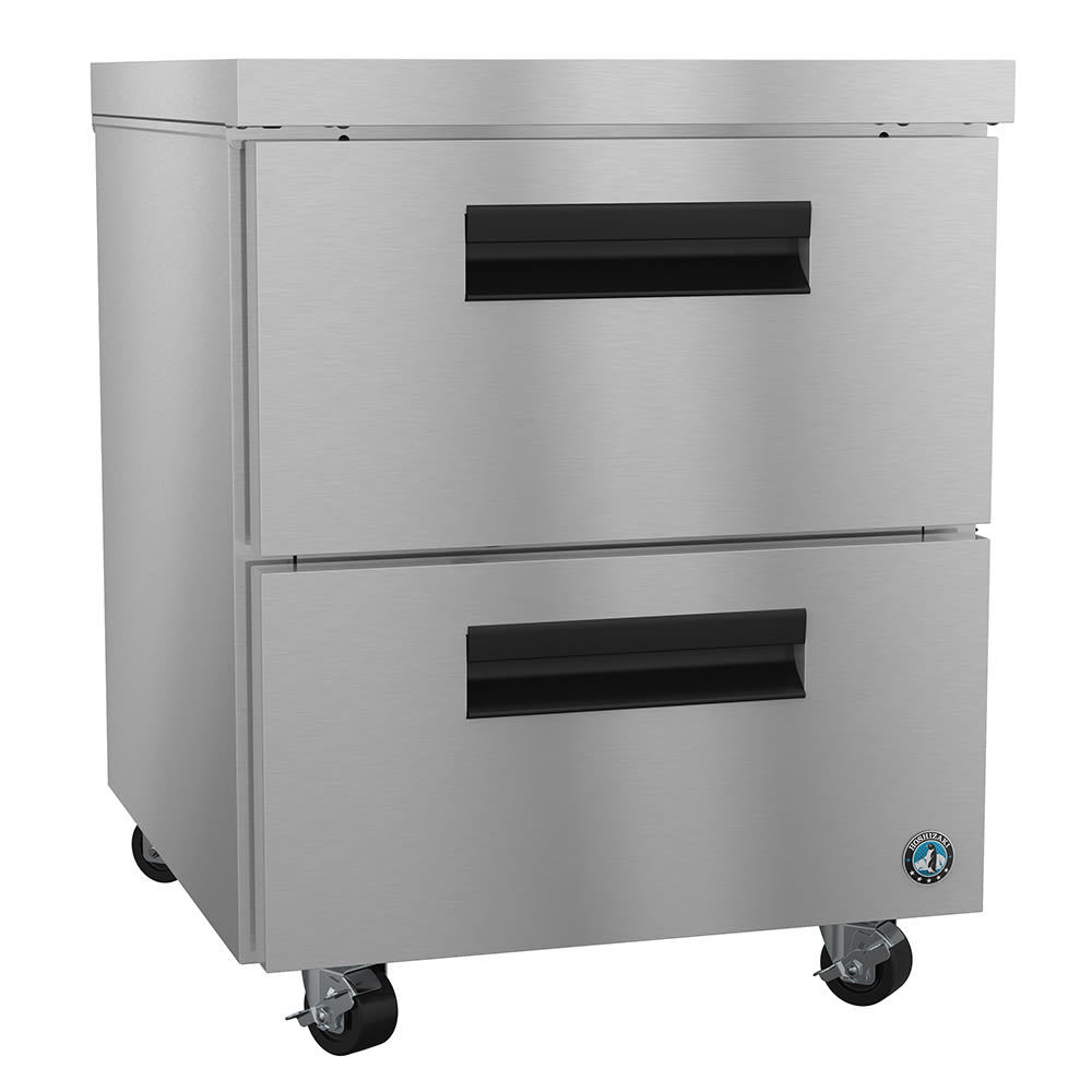 Hoshizaki UR27A-D2 SteelHeart 27" W Undercounter Refrigerator w/ (1 ...