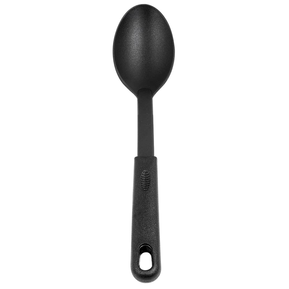 Winco NC-SS1 Solid Nylon Spoon, Black