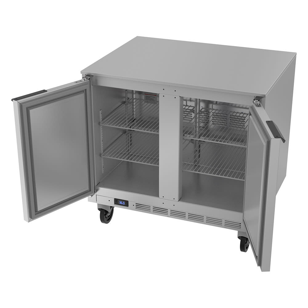 Beverage-Air UCR36AHC 36" W Undercounter Refrigerator w/ (2) Sections ...