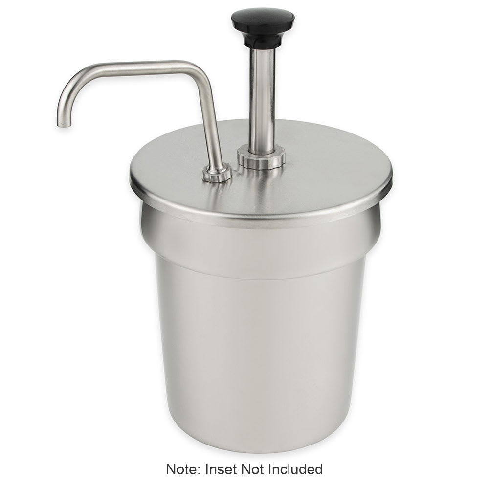 Server Condiment Syrup Pump w/ 1 oz/Stroke Capacity, Stainless (83200)