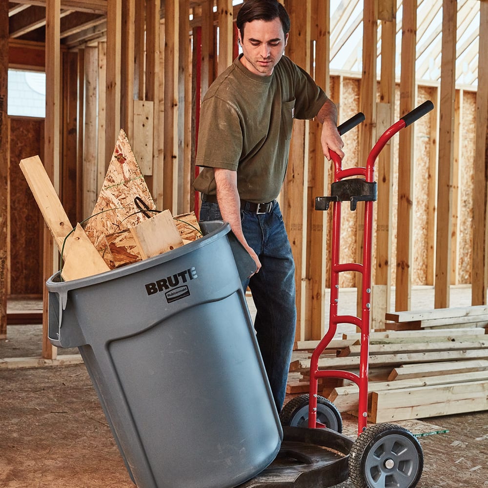 Rubbermaid 1997410 Construction & Landscape Dolly for 32, 44, & 55 gal ...