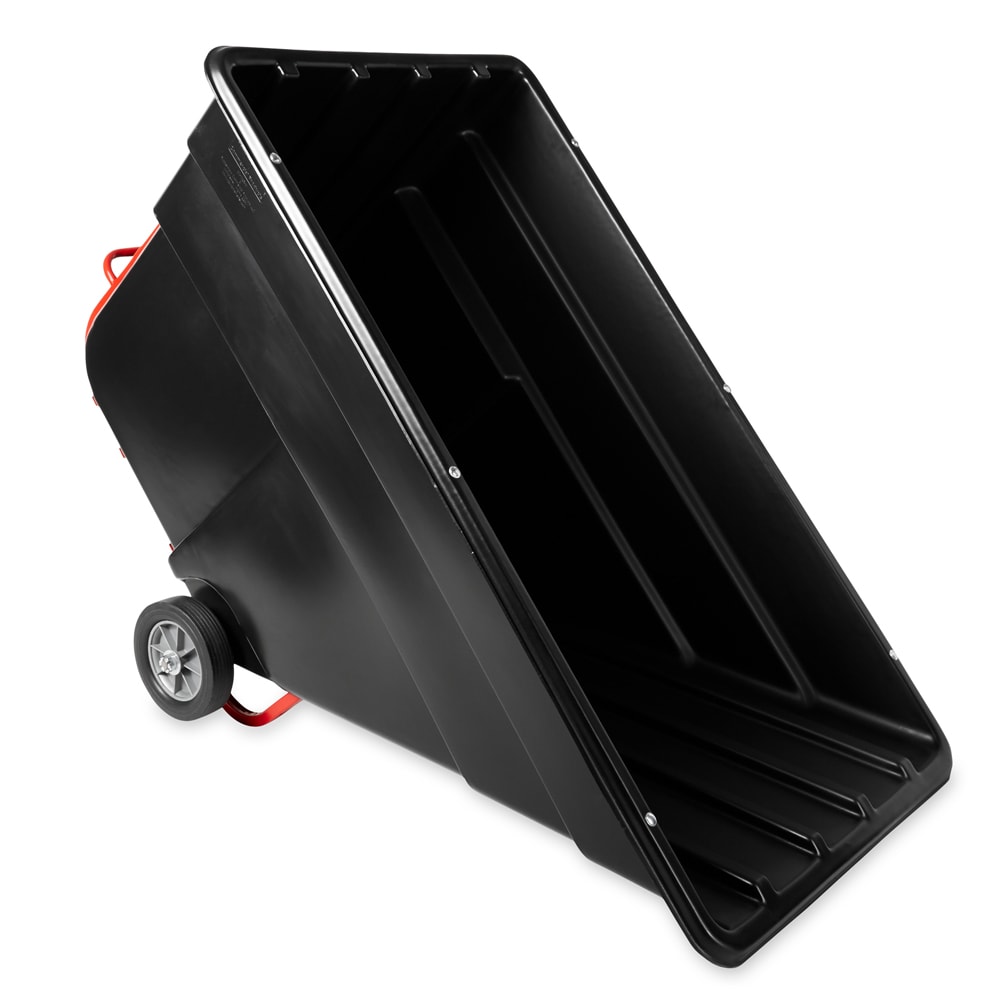 Rubbermaid FG102500 1 1/2 cu yd Trash Cart w/ 1200 lb Capacity, Black