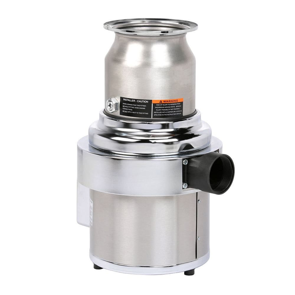 InSinkErator SS-500 Disposer, Basic Unit Only, Stainless 5 HP, 208v/3ph