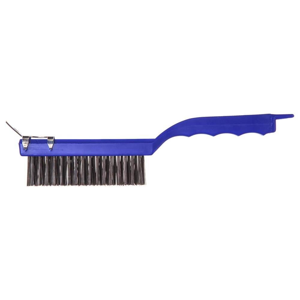 Carlisle 11 1/2" Scratch Brush - End-Scraper, Carbon Steel/Plastic ...