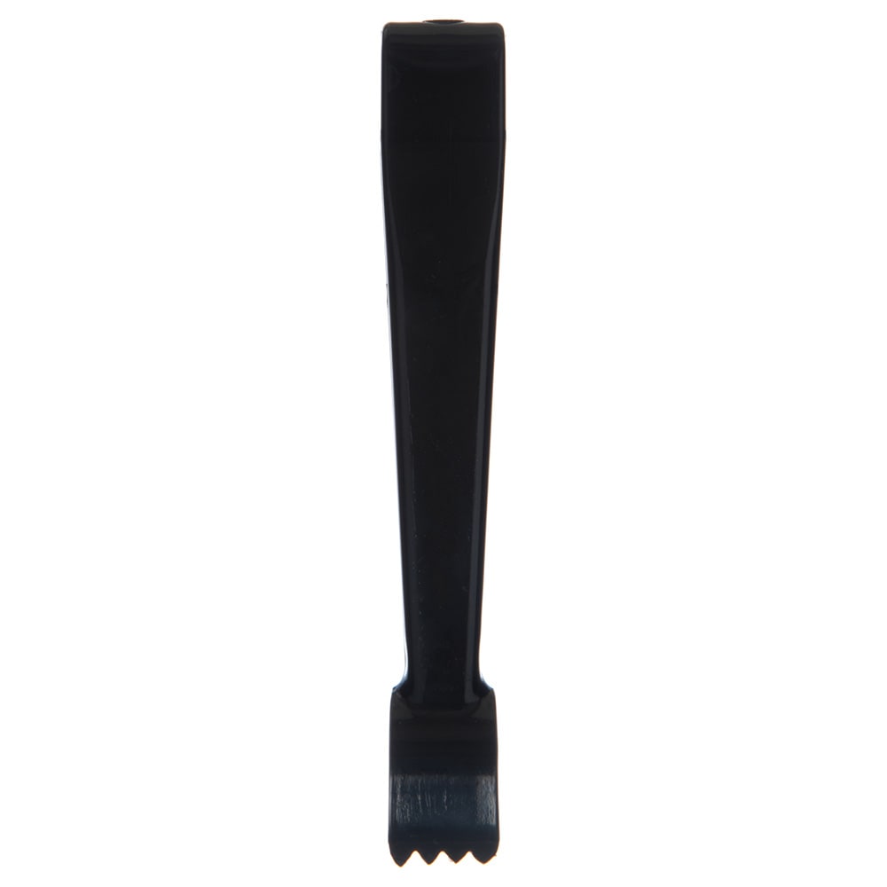 Carlisle 6"L Plastic Pom Tongs, Black (480603)