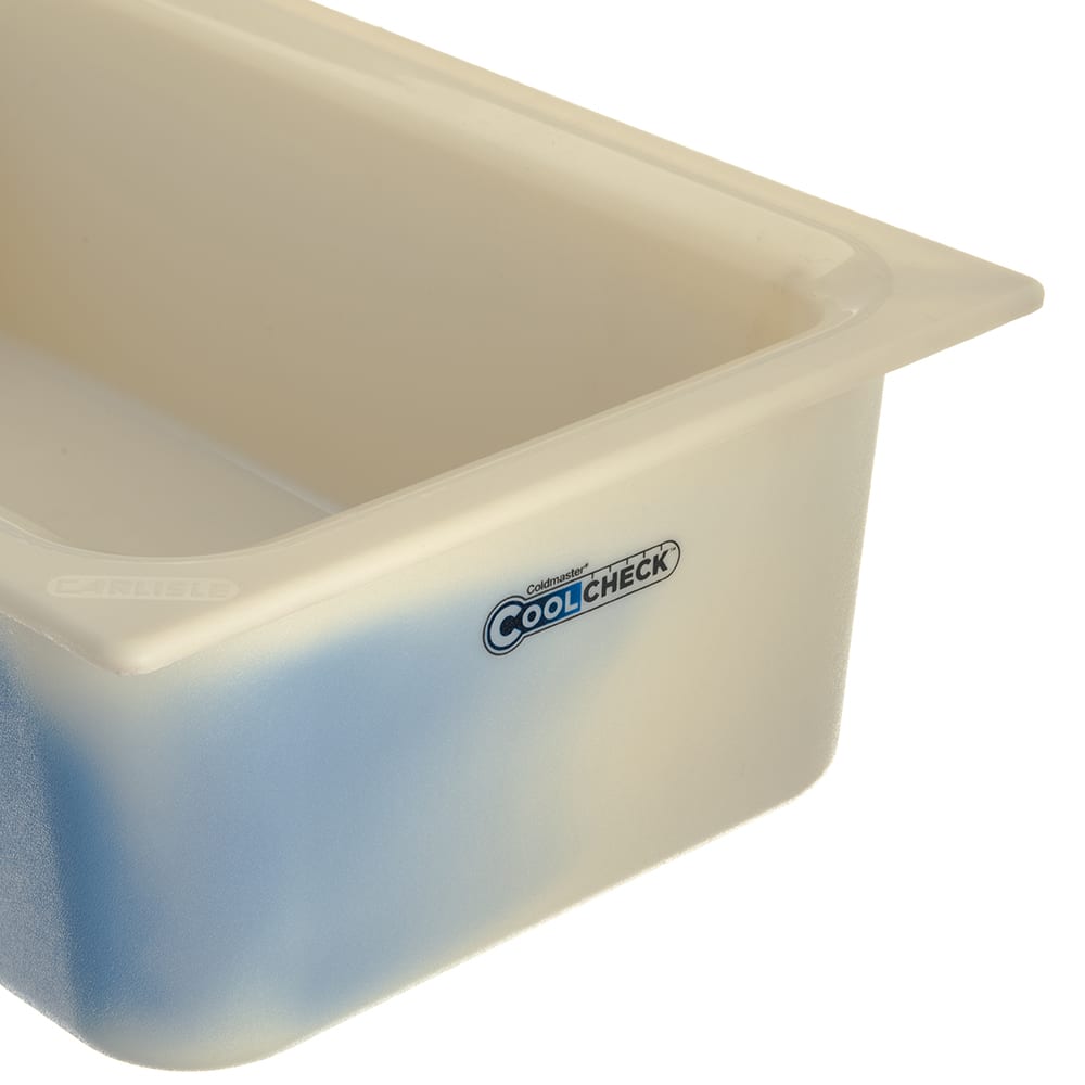Carlisle Full Size Coldmaster Coolcheck Food Pan, 6" Deep, 15 qt ...