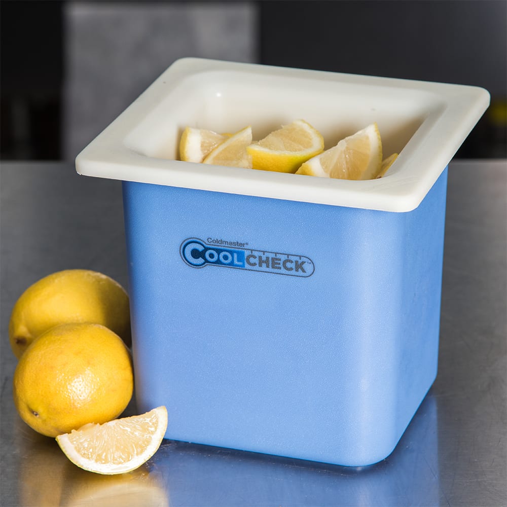 Carlisle 1/6 Size Coldmaster Coolcheck Food Pan, 6" Deep, 1 7/10 qt ...