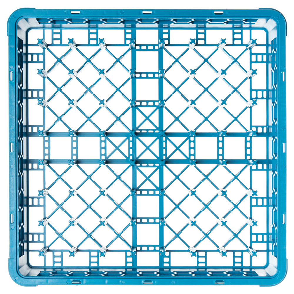 Carlisle Full-Size All Purpose Plate/Tray Peg Rack - Blue (RP14)