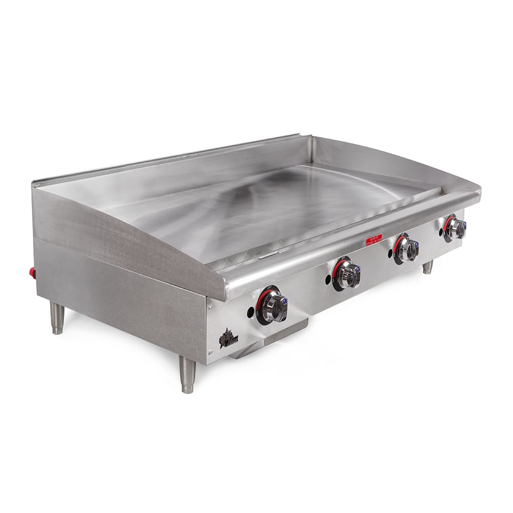 Star 648MF 48" Gas Griddle w/ Manual Controls - 1" Steel Plate, Convertible