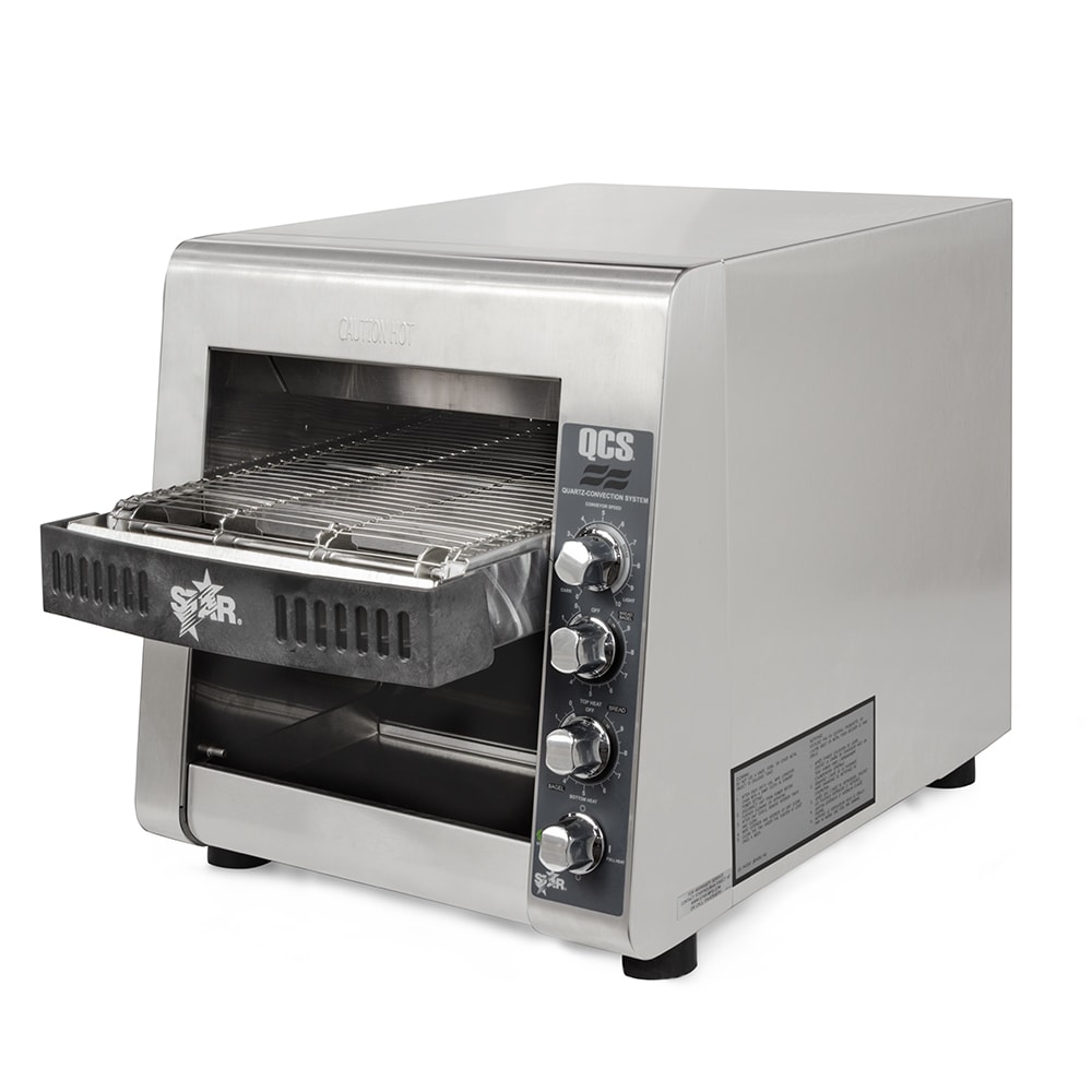 Star QCS2-600H Conveyor Toaster - 600 Slices/hr w/ 3" Product Opening ...