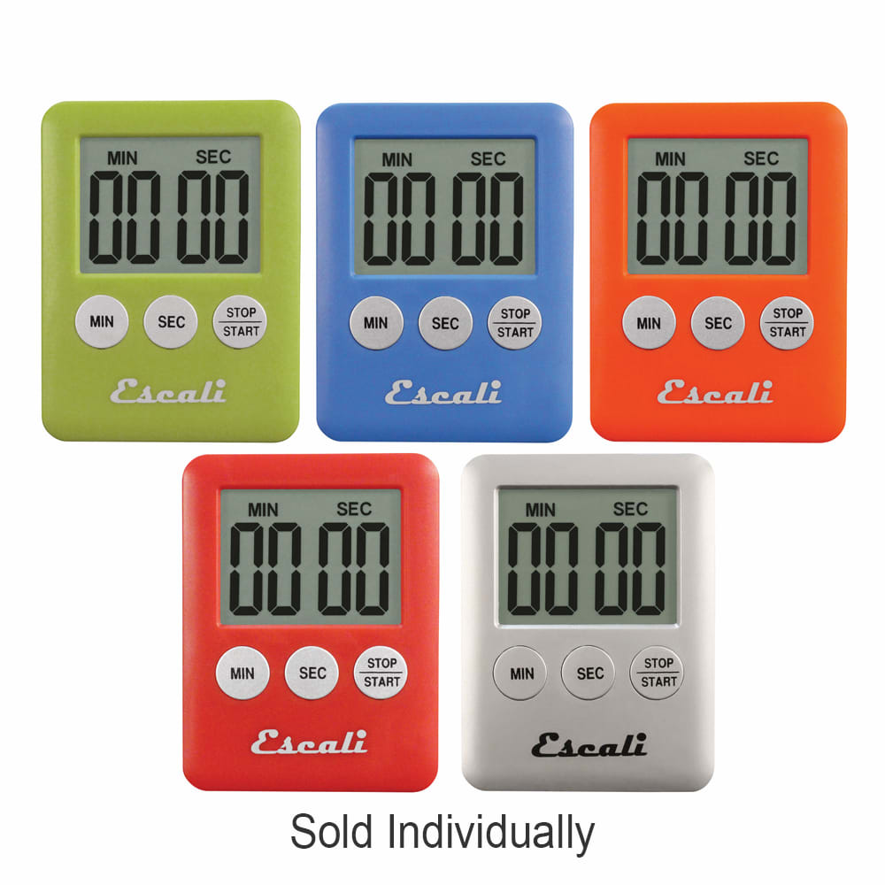 San Jamar TMDGM12 Digital Timer w/ Magnetic Back - 2 3/4" x 2", Various ...