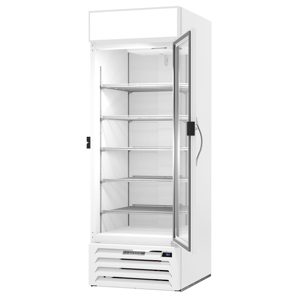 Beverage-Air MMF23HC-1-W-IQ 27" One Section Display Freezer w/ Swing ...