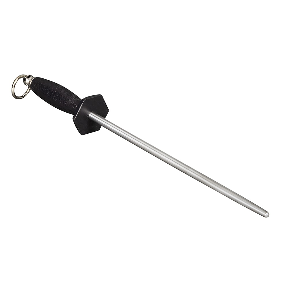 Dexter Russell 12SB-12 12" Smooth Butcher Steel w/ Polypropylene Handle ...