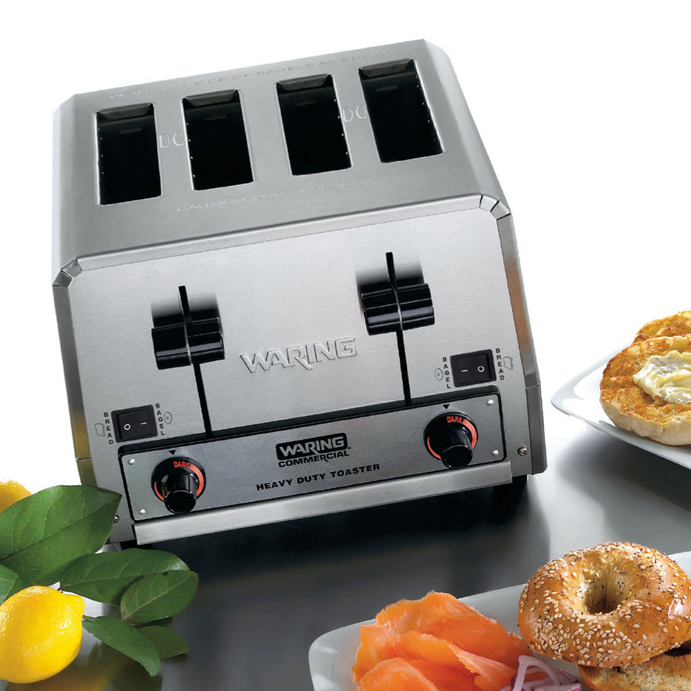 Waring WCT850 Slot Toaster w/ 4 Slice Capacity & 1 1/2"W Product ...