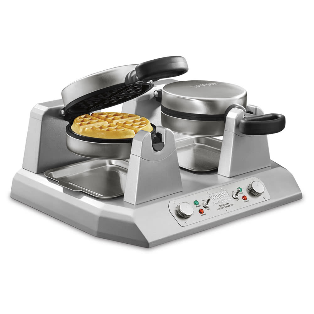 Waring WW250X Double Classic Belgian Waffle Maker w/ Cast Aluminum ...