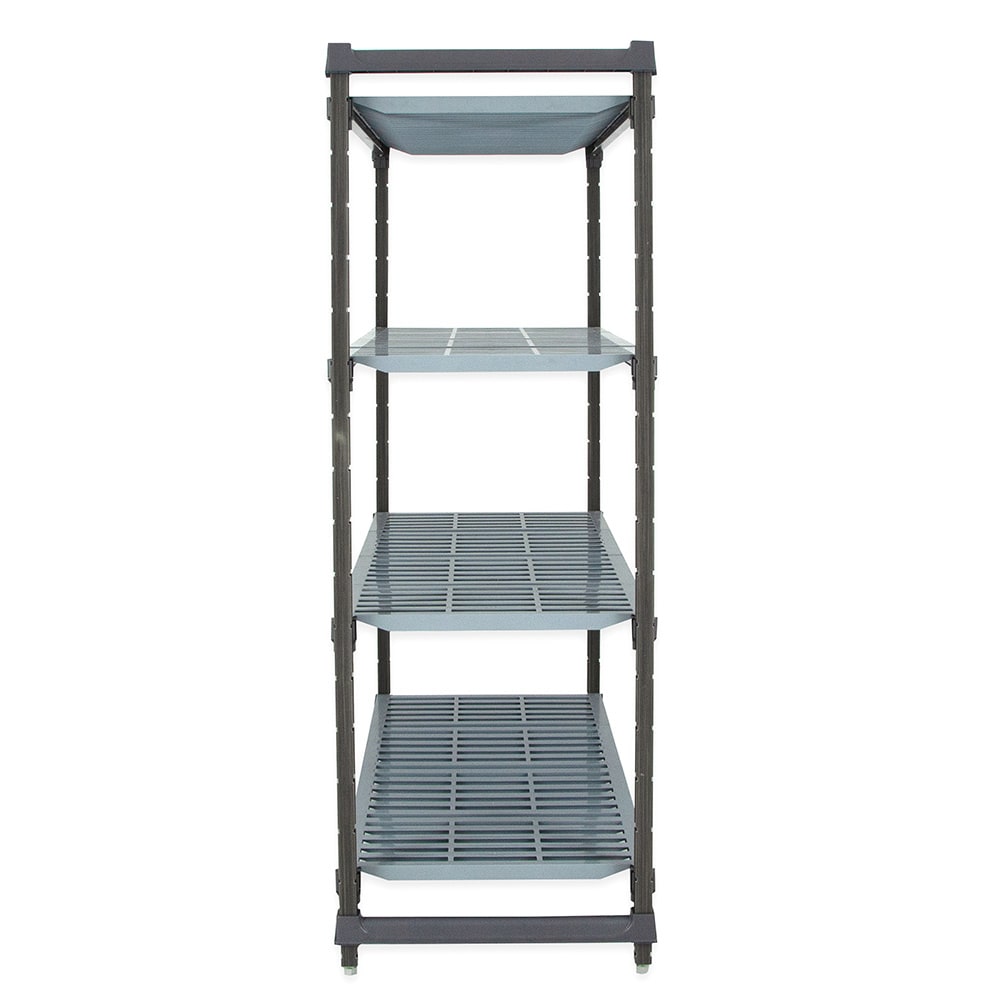 Cambro CBU244872V4580 48" NSF 4-Tier Polymer Shelf Kit - Camshelving ...