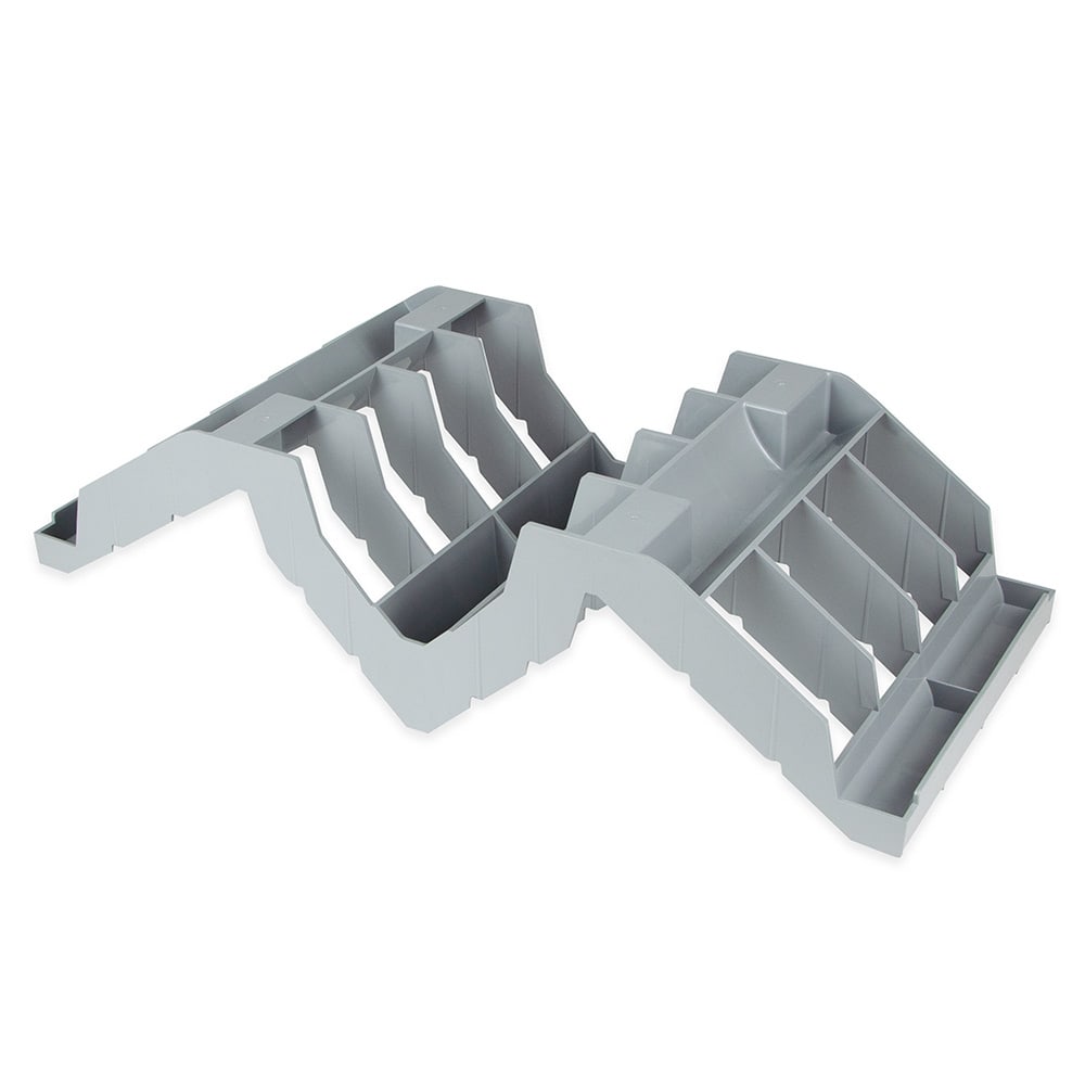 Cambro CSDR84151 8 Slot Camshelving® Angled Drying Rack - 23 5/16" x 10 ...