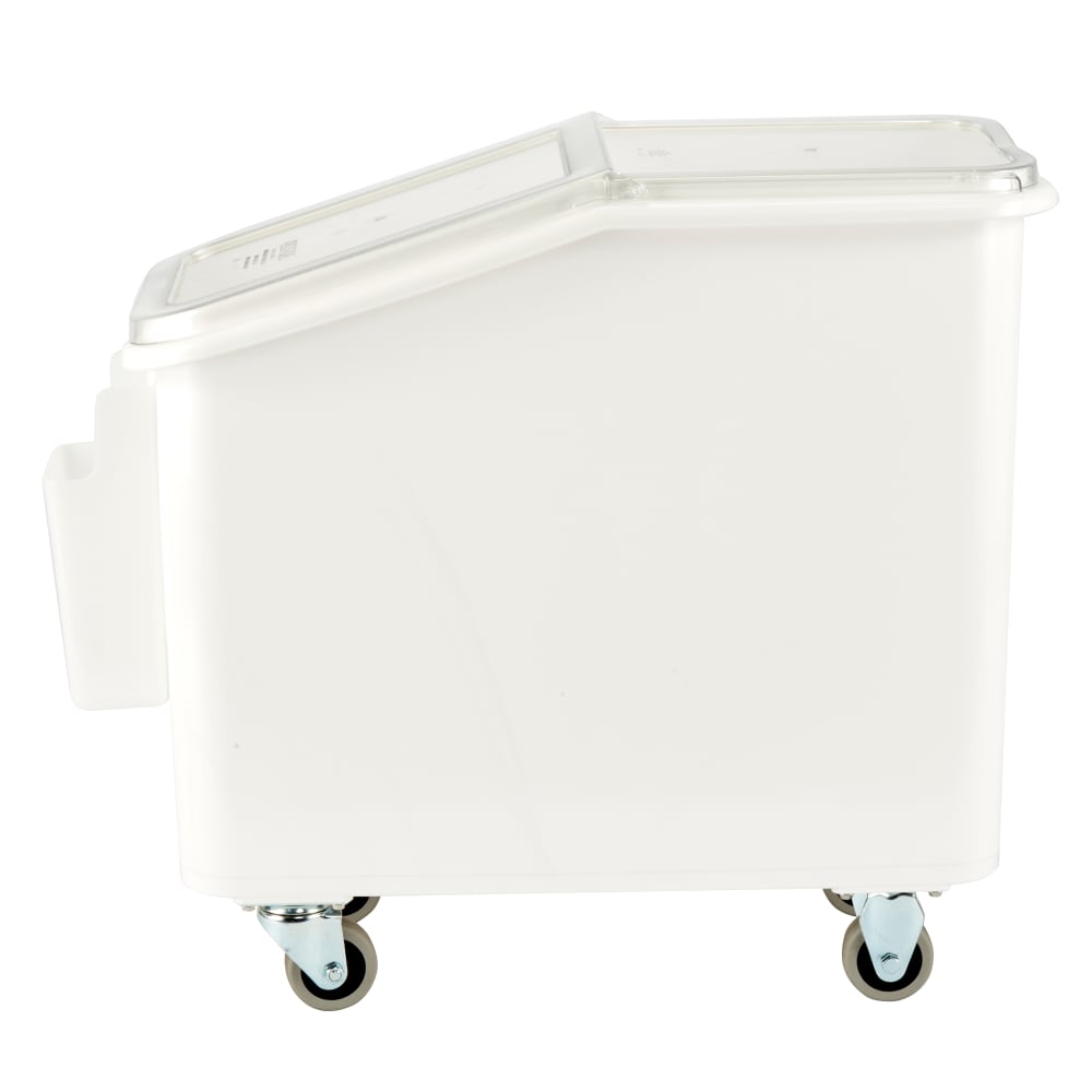 Cambro IBS20148 Mobile Ingredient Bin - 21 Gallon Capacity, Clear Cover ...