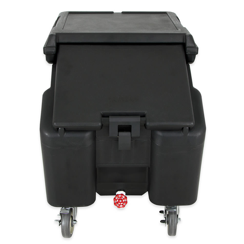 Cambro ICS100L110 100 lb SlidingLid™ Insulated Mobile Ice Caddy ...