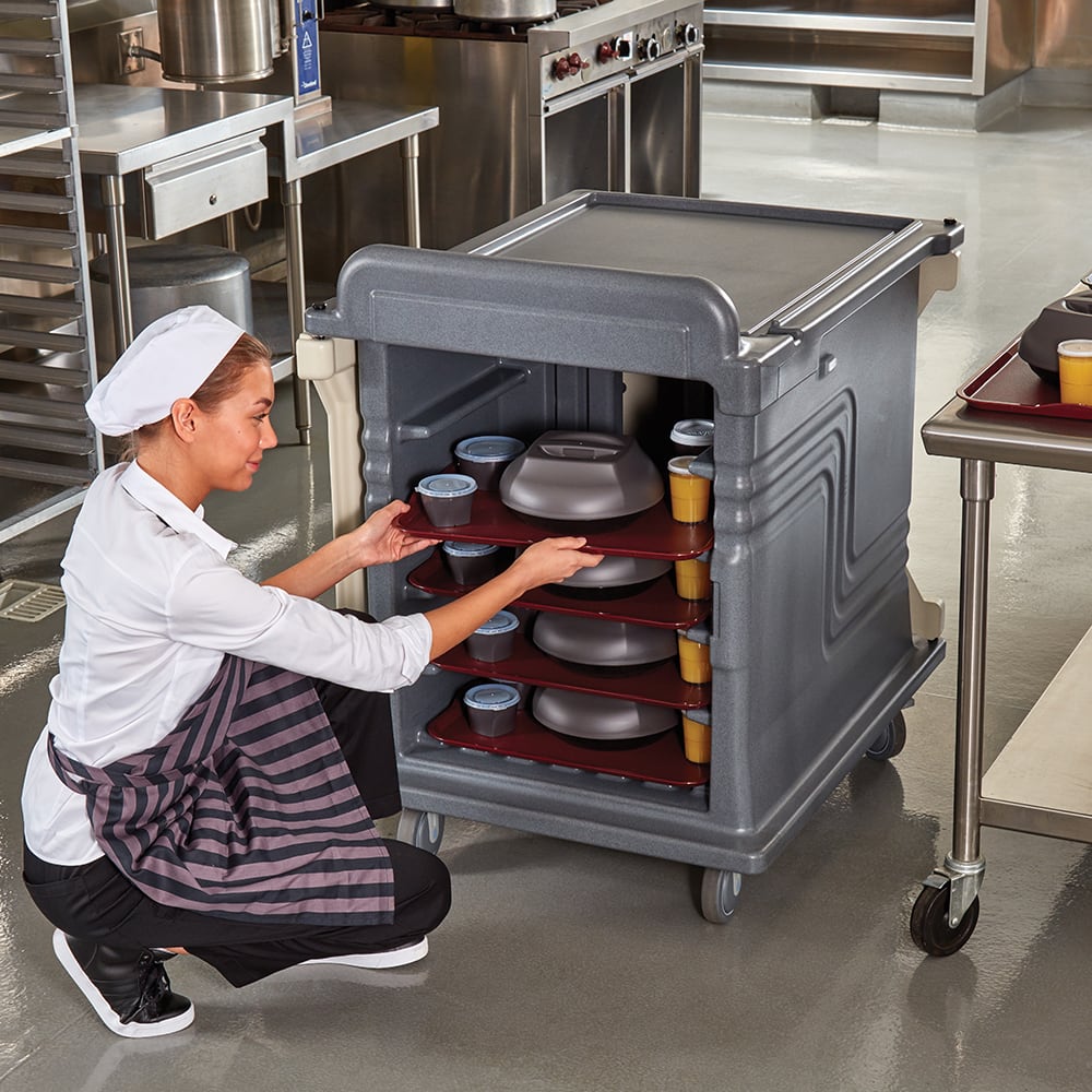 Cambro MDSHD9485 Harbor Collection Dome for 9" Plates - Plastic, Smoked ...