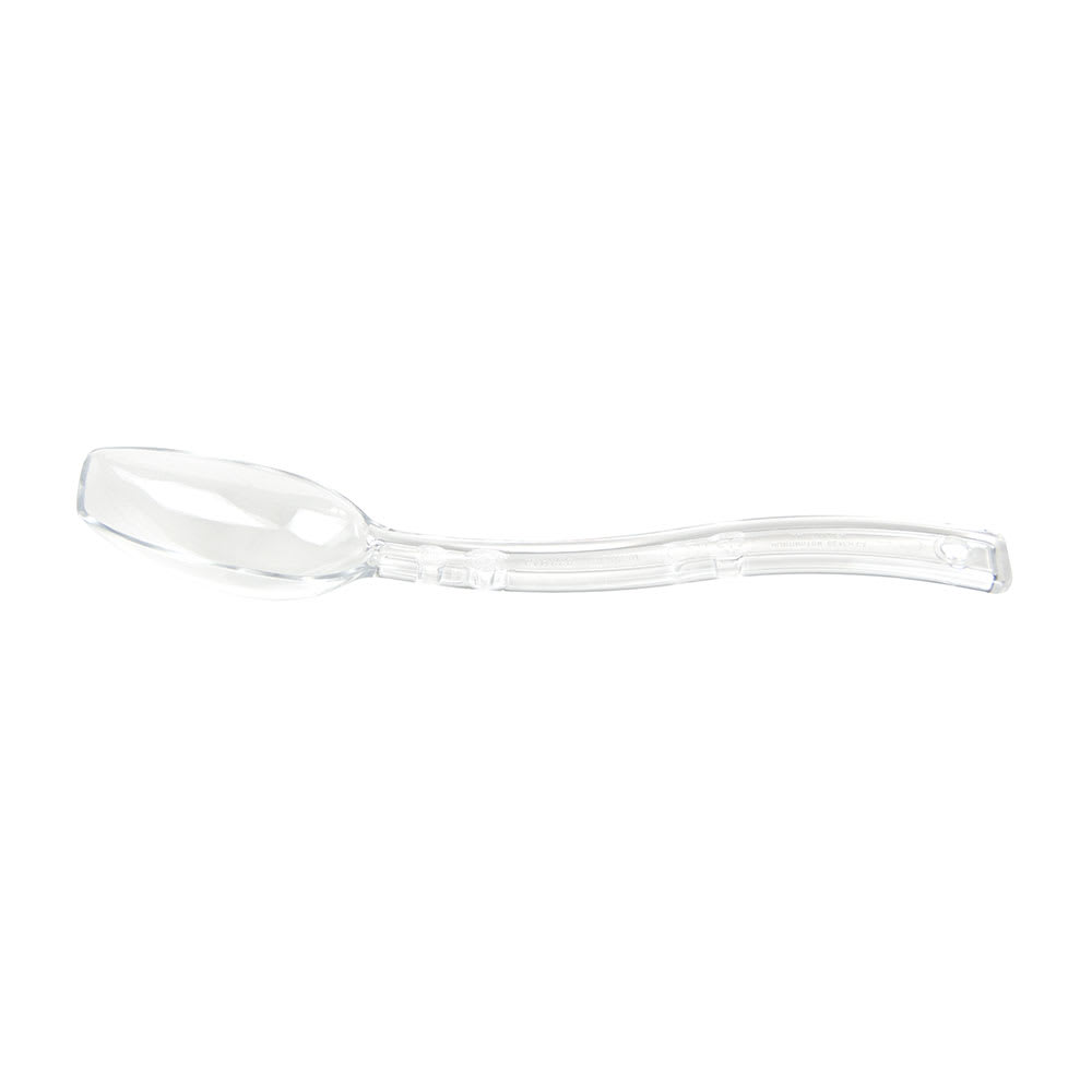 Cambro SPO8CW135 8" Notched Deli Spoon - Clear
