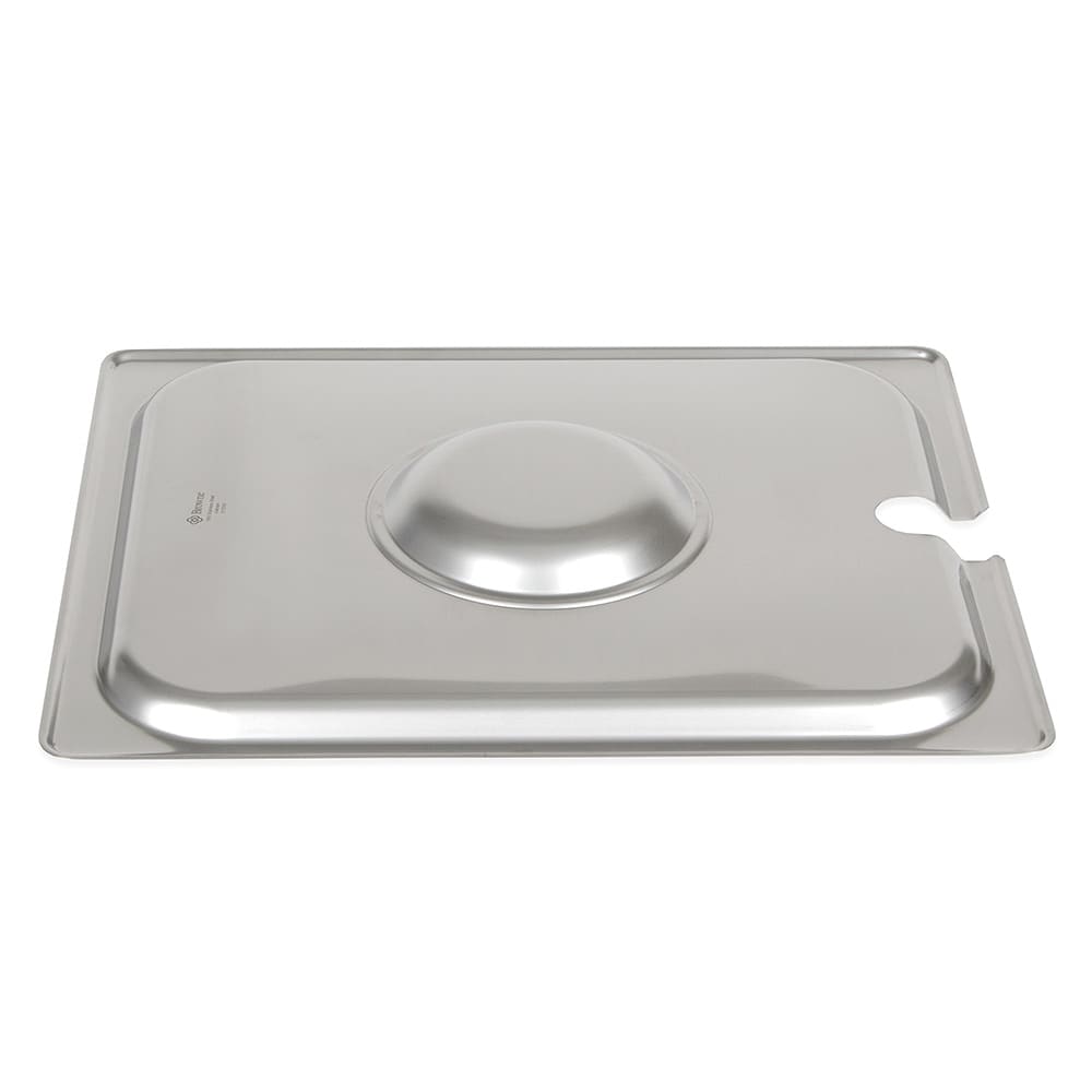 Browne Half-Sized Steam Pan Cover - Notched, Stainless (575539)