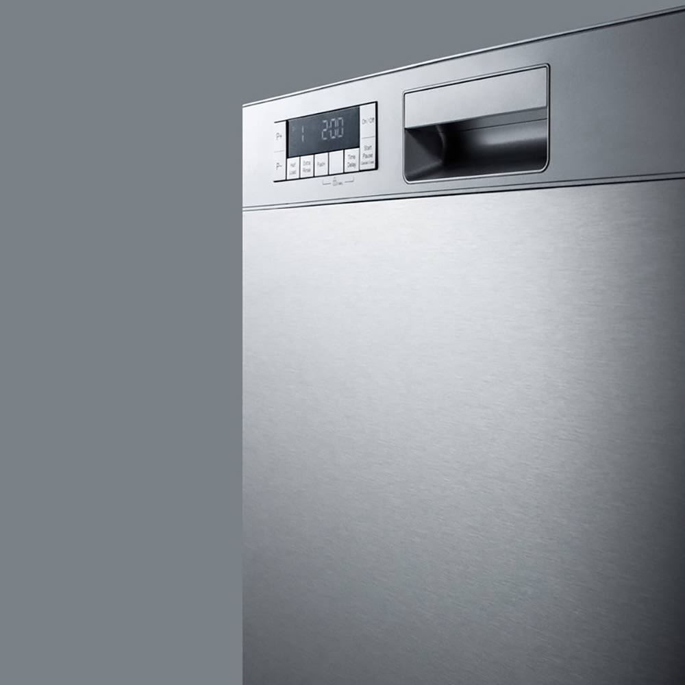 Summit DW2435SSADA 24" Undercounter Dishwasher w/ (5) Cycles ...