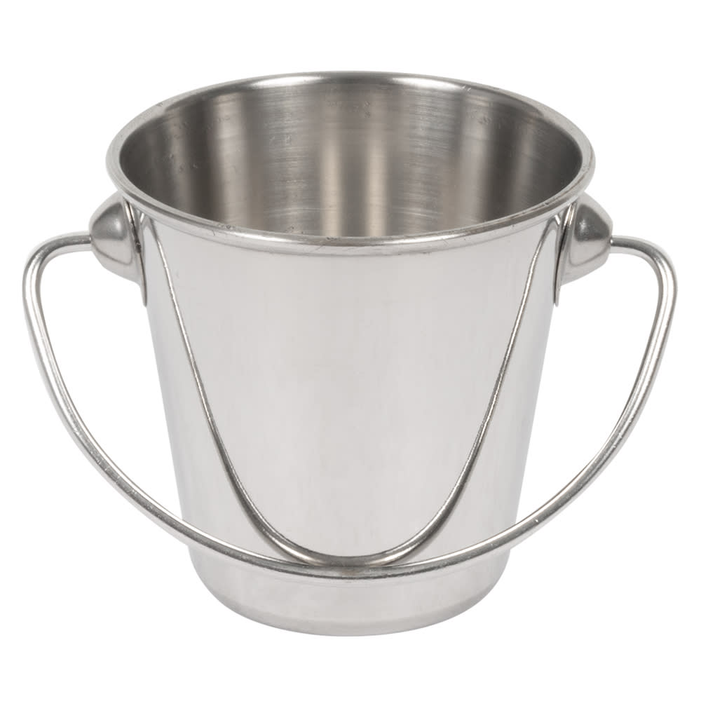 American Metalcraft SSP25 6 oz Mini Serving Pail, Stainless