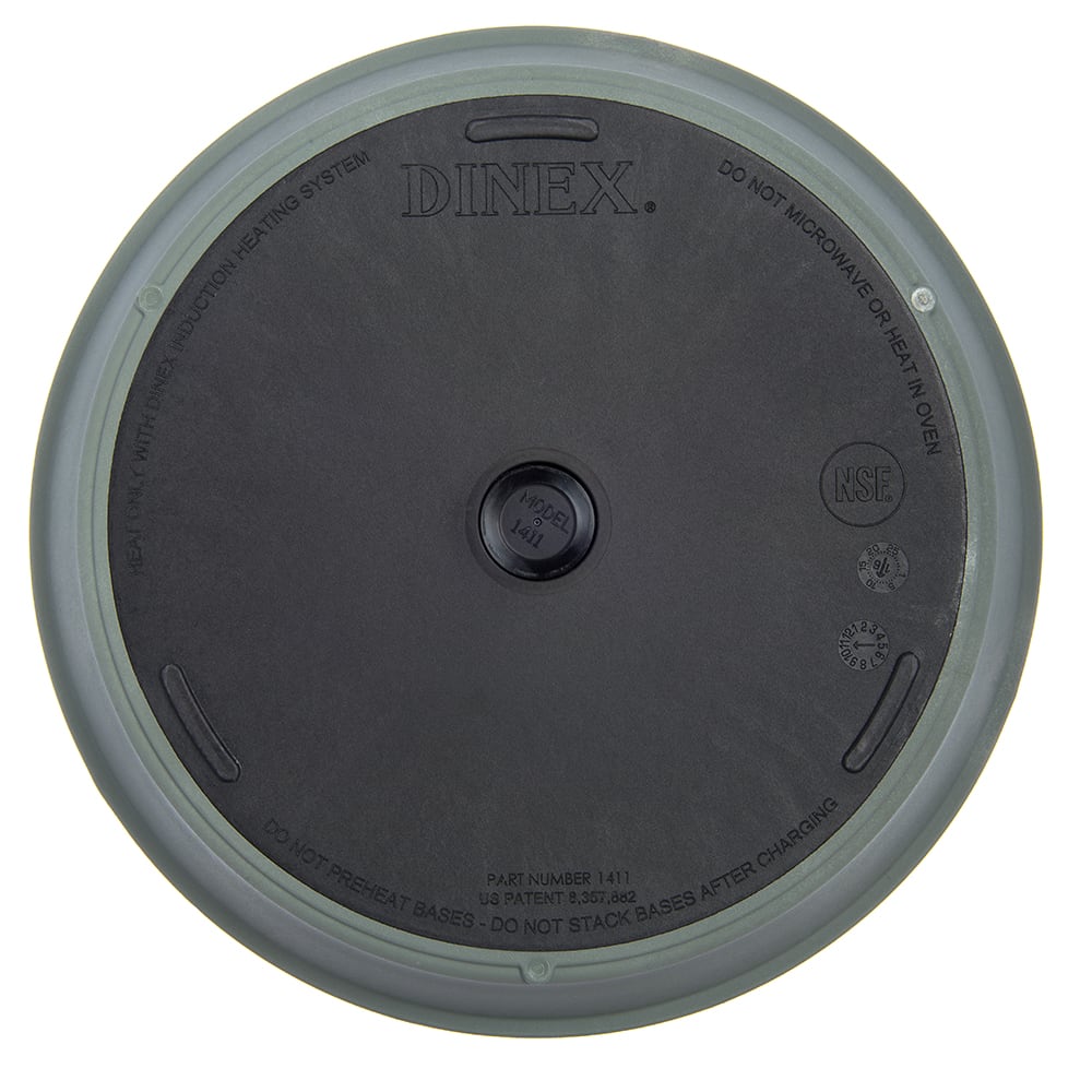 Dinex DX1411084 9 7/10" Round Base for Duratherm™ Induction Charger ...