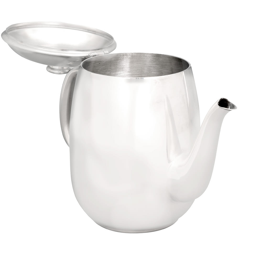 Vollrath 46596 68 oz Coffee Server - Gooseneck, Hollow Handle, Mirror ...