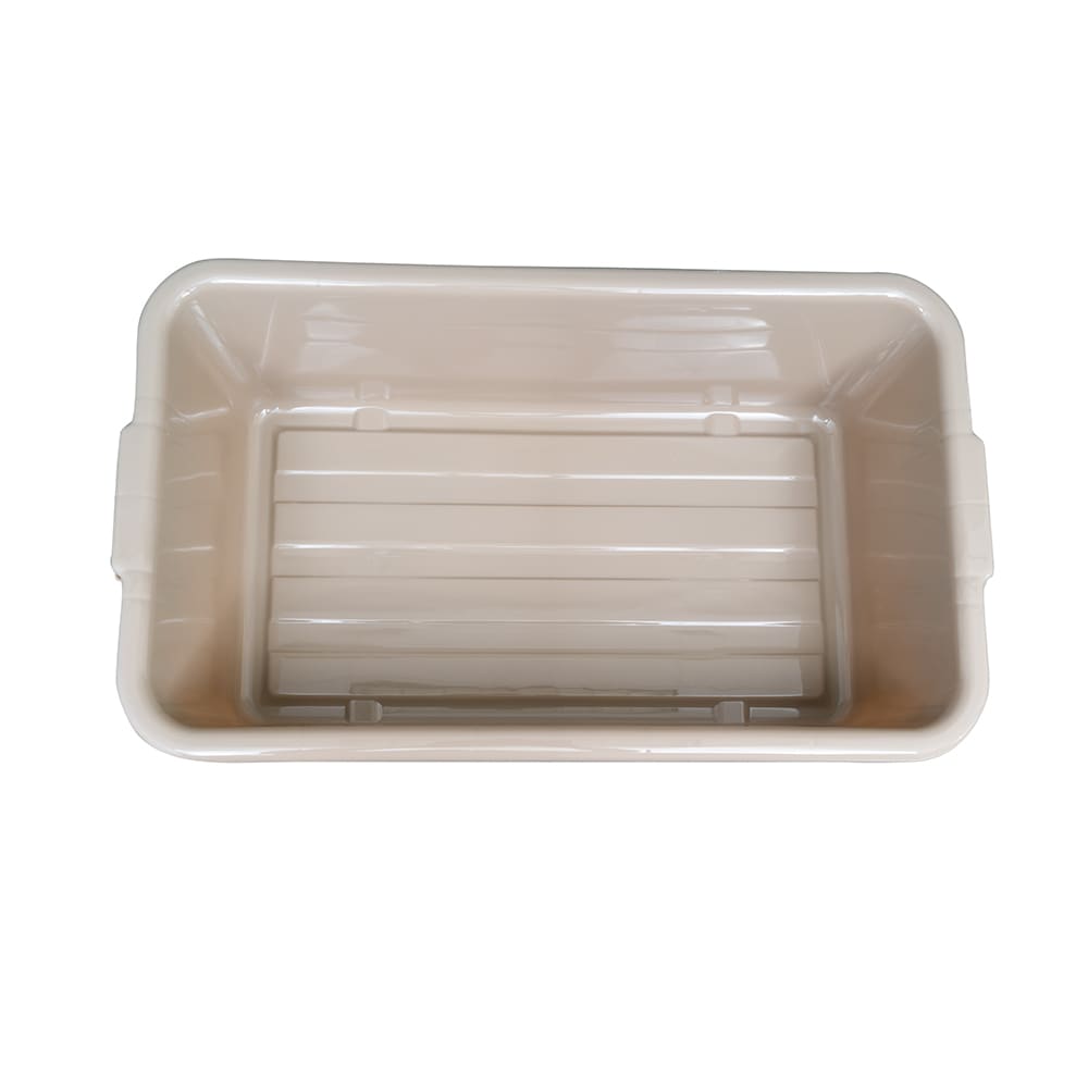 Vollrath 52827 Flatware Soak System - Half-Size, Rack and Soak Tub, Beige