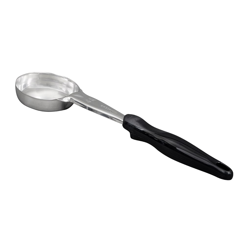 Vollrath 6433420 4 oz Round Solid Spoodle - Black Nylon Handle, Heavy ...