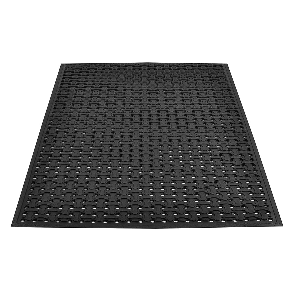 NoTrax T18S0035BL Superflow Reversible Grease Resistant Floor Mat, 3' x ...