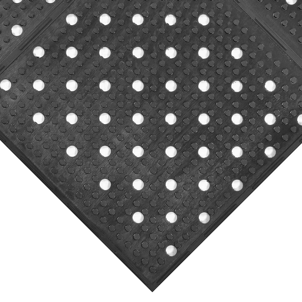 NoTrax T23S0038BL Mult-Mat II Reversible Drainage Floor Mat, 3' x 8', 3 ...