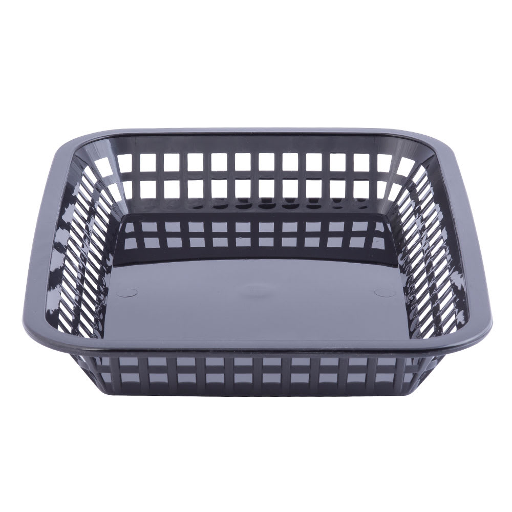 Tablecraft 1077BK Grande Platter Basket - 10 3/4 x 7 3/4 x 1 1/2 ...