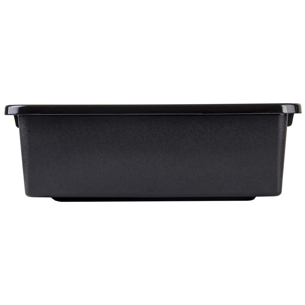 Tablecraft 1557B Bus Box - 21" x 17" x 7", Black