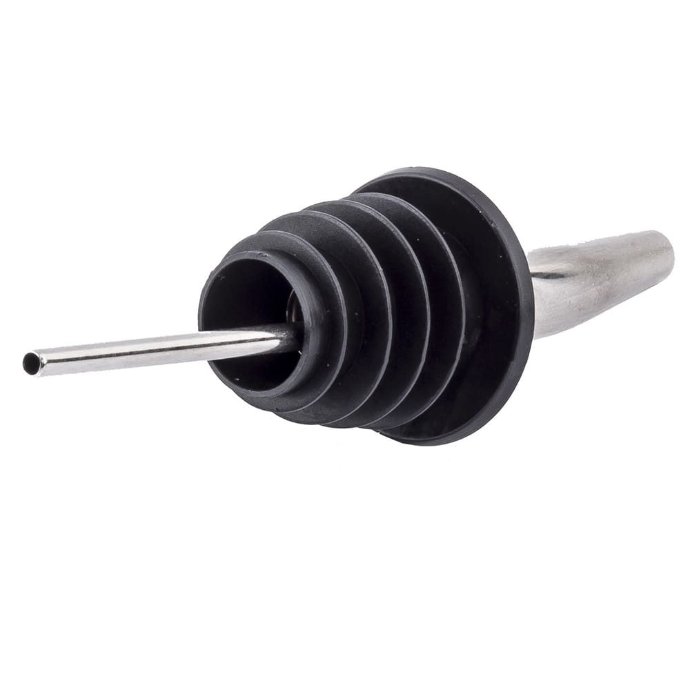 Tablecraft 330 Free Flow Tapered Speed Pourer, Chrome Plated, No Collar