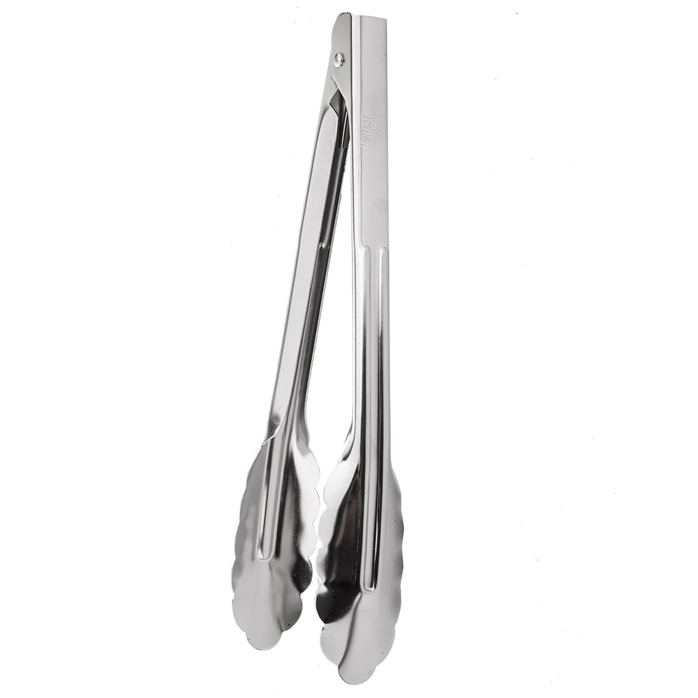 Tablecraft 74 9 1/2"L Stainless Utility Tongs
