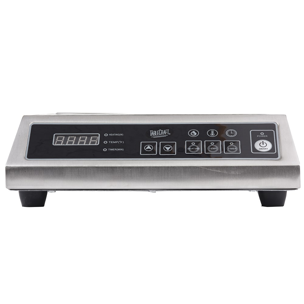 Tablecraft CW40195 Countertop Induction Cooktop w/ (1) Burner, 120v