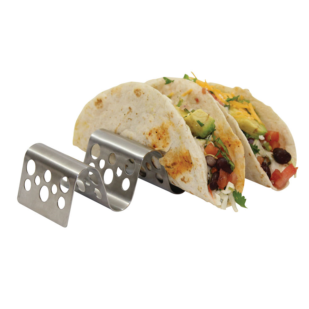 Tablecraft TRSP34 Taco Holder - Holds 3 to 4 Tacos, Solid Pattern ...