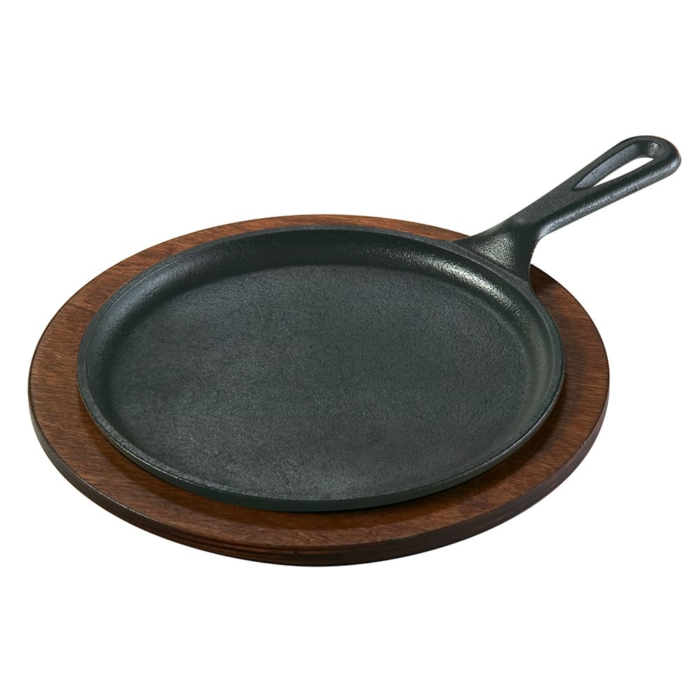 Lodge 8 3/8" Round Cast Iron Old Style Griddle (L6OG3)